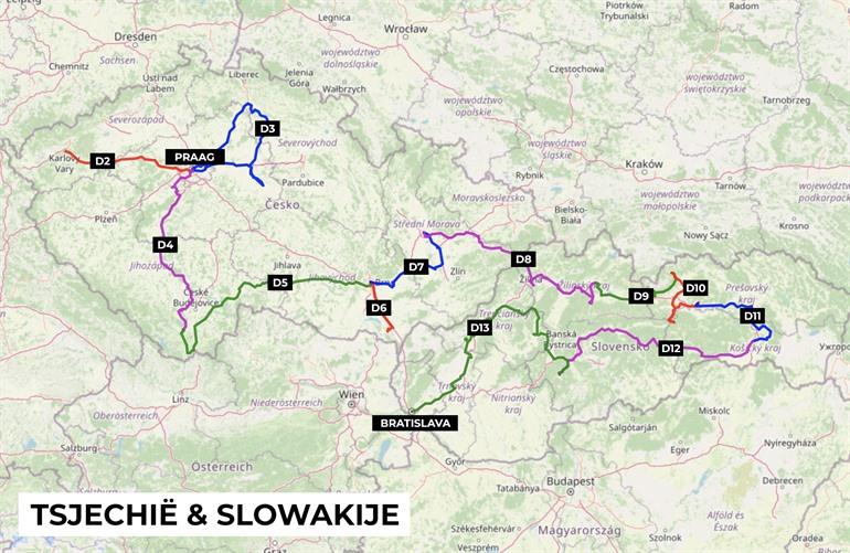 Rondreis Tsjechië en Slowakije: Complete route 14 dagen