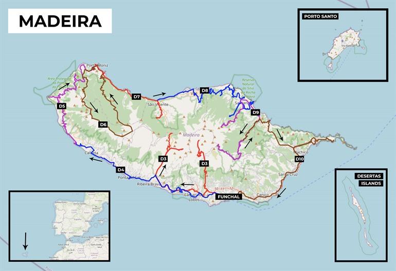 Roadtrip Madeira: Complete route voor je rondreis + kaartje