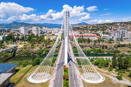 Hoofdstad Podgorica, het Skadar-meer & bezienswaardigheden in de buurt