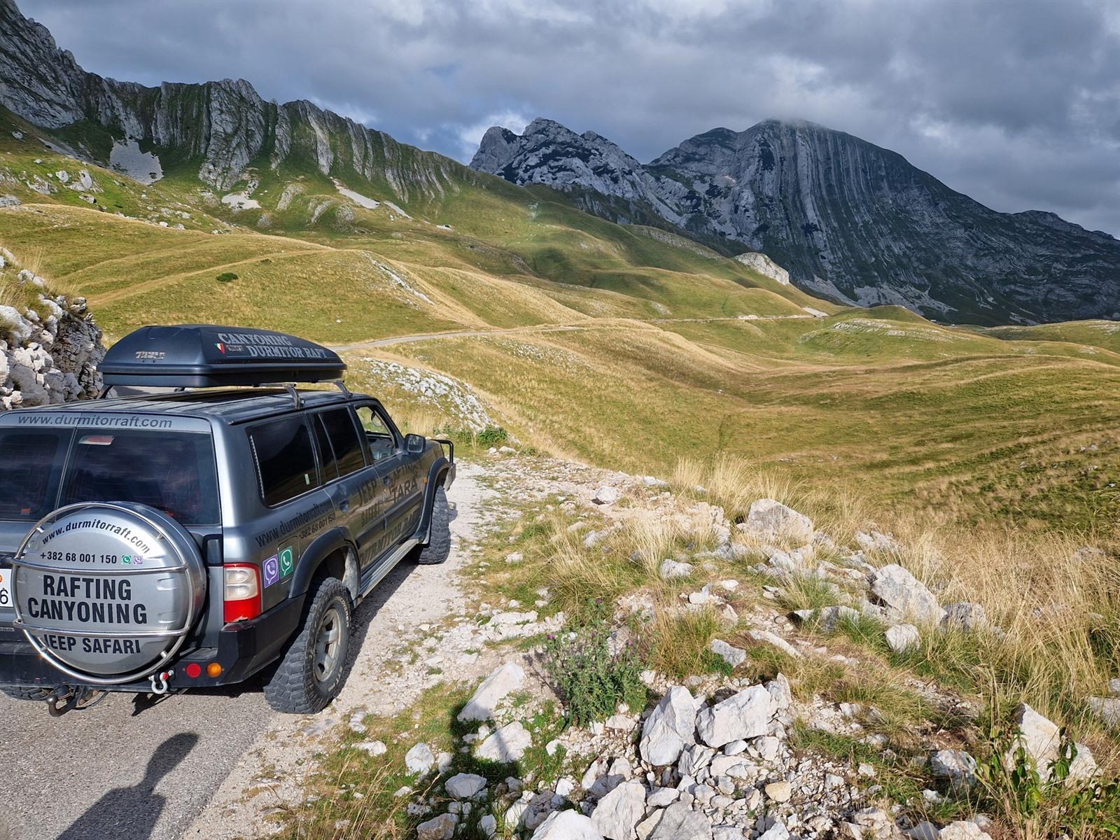 Durmitor Panoramische Ringroad - Sedlo Pass in Montenegro