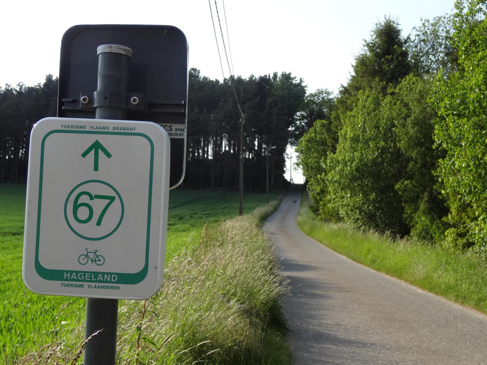 Fietsroute Boutersem, fietslus langs bezienswaardigheden Boutersem
