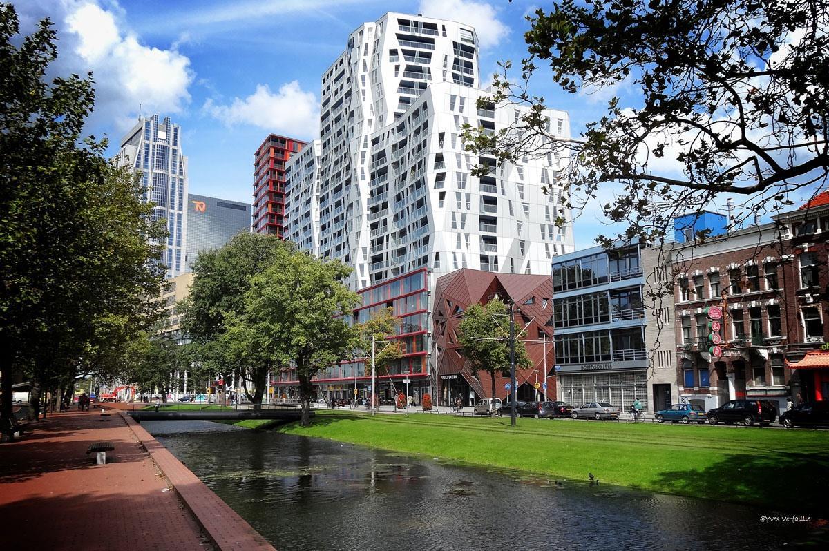 Wandeling Rotterdam (9,8 km) architectuur & highlights