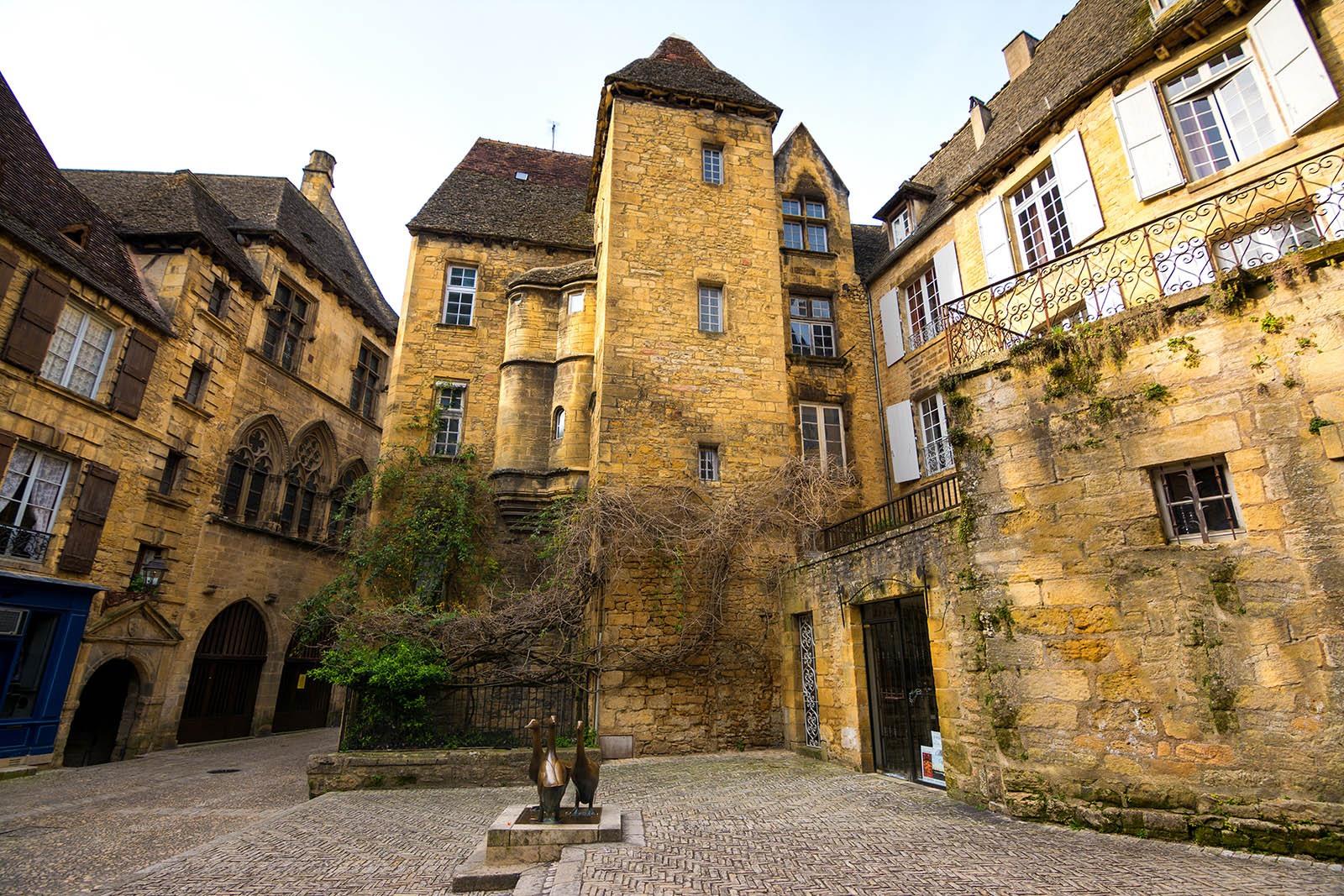 Wandeling Sarlat-la-Canéda, verken de hoofdstad van de Foie Gras